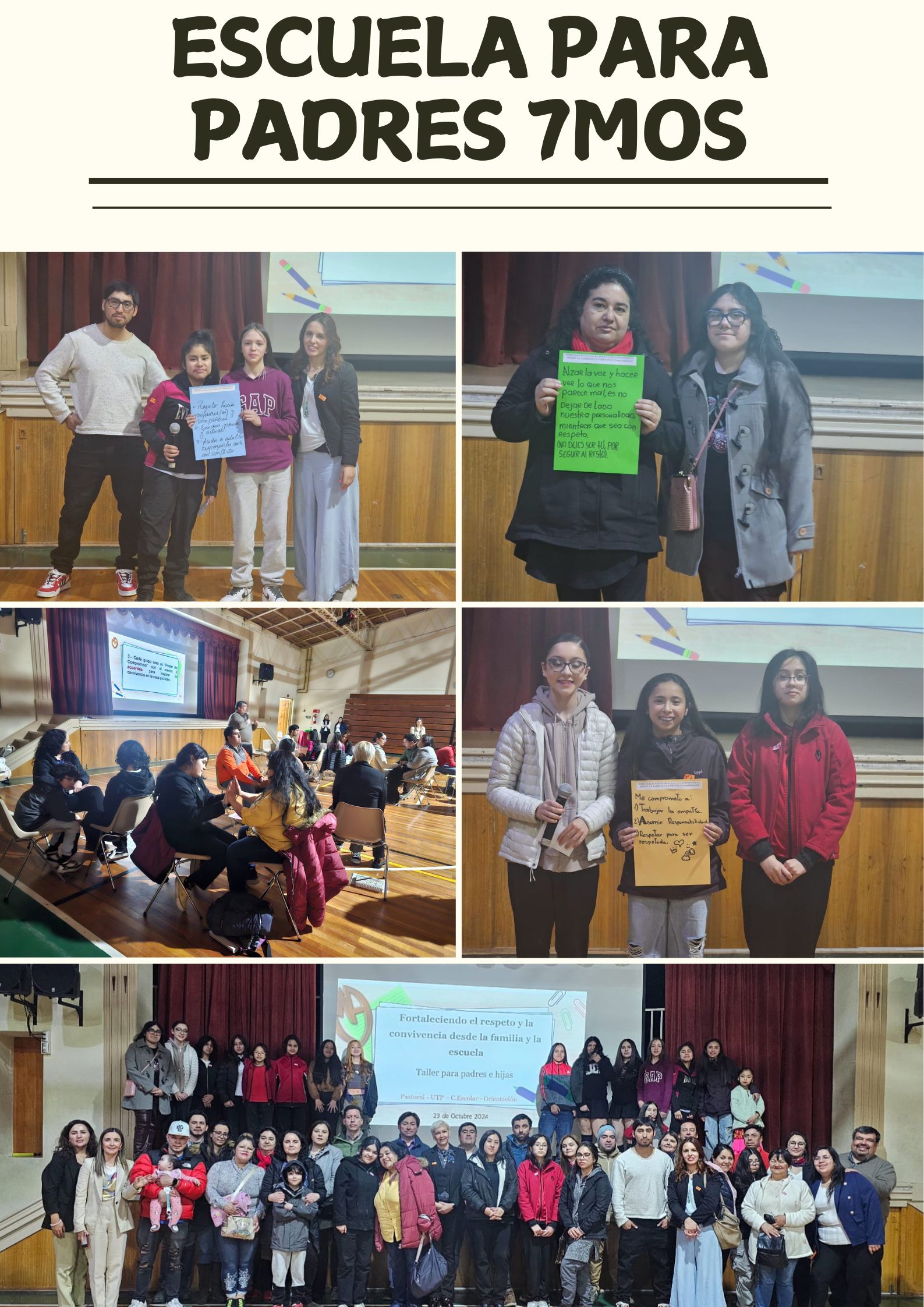 Fortaleciendo el Respeto y la Convivencia desde la Familia y la Escuela ...