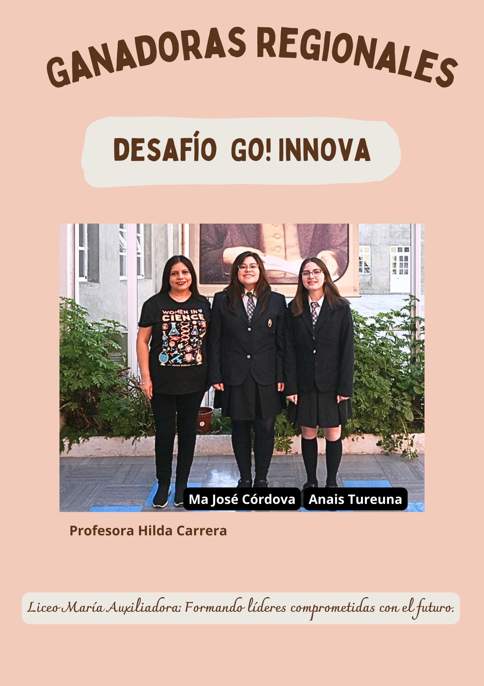 ¡Éxito en el Desafío Go! Innova 2024! Estudiantes del Liceo María ...